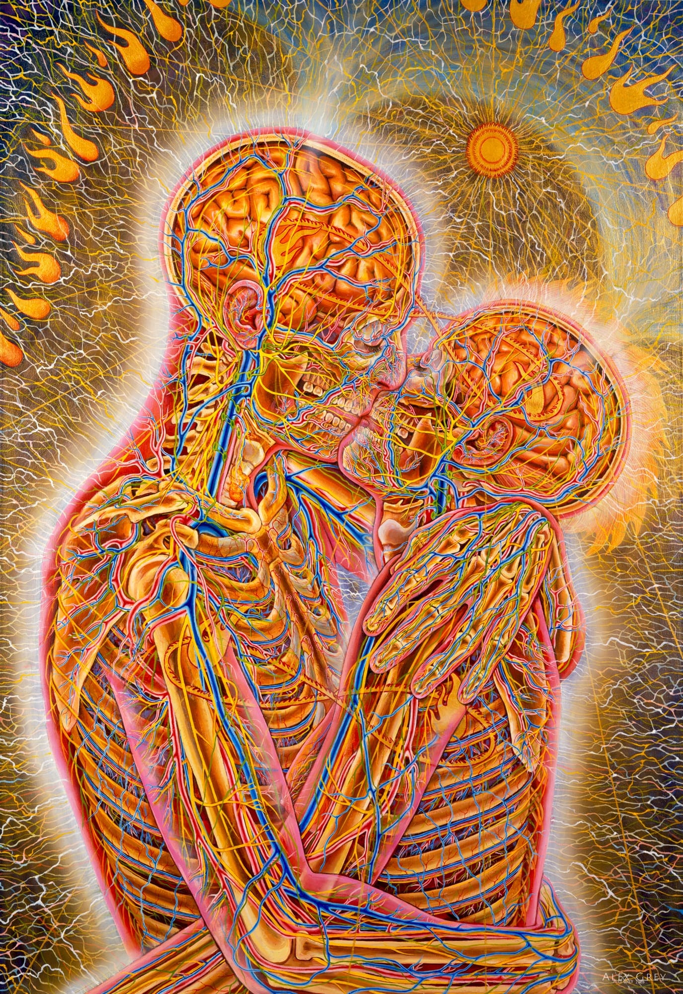 Alex Grey Wallpaper Kiss