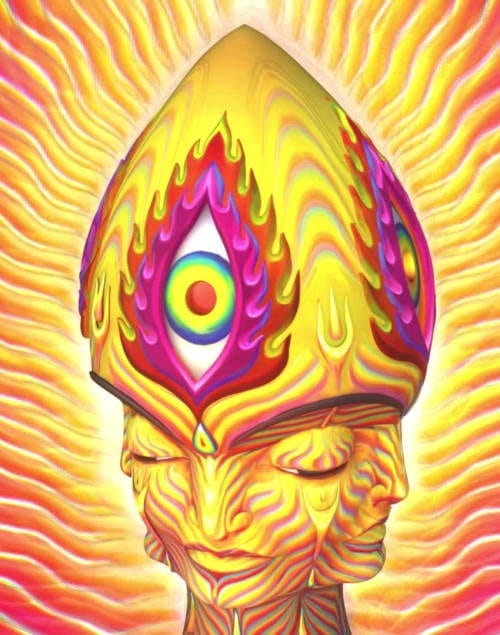 Alex Grey Eye Of Spirit